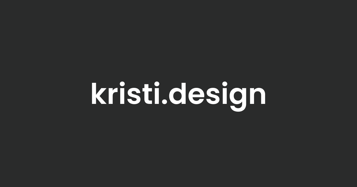 Kristi Whitman | Growth Designer