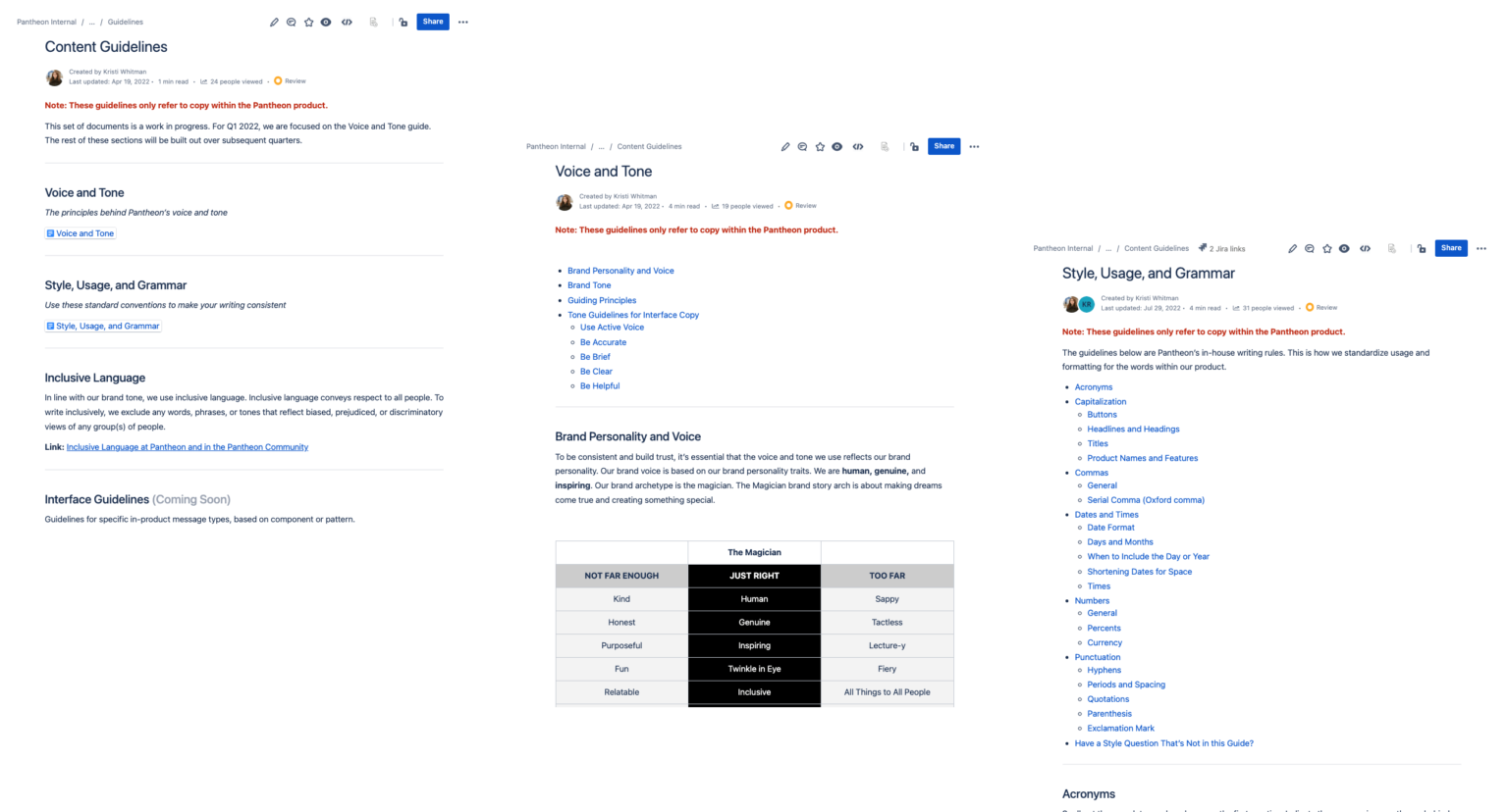 UX Writing Guidelines - kristi.design